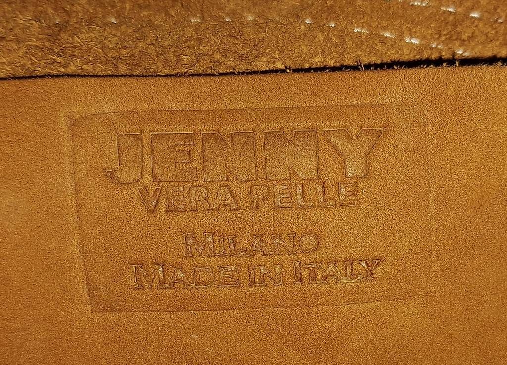 Ledertasche "Wildleder" braun made in Italien (Gebraucht) in Schlieren ...