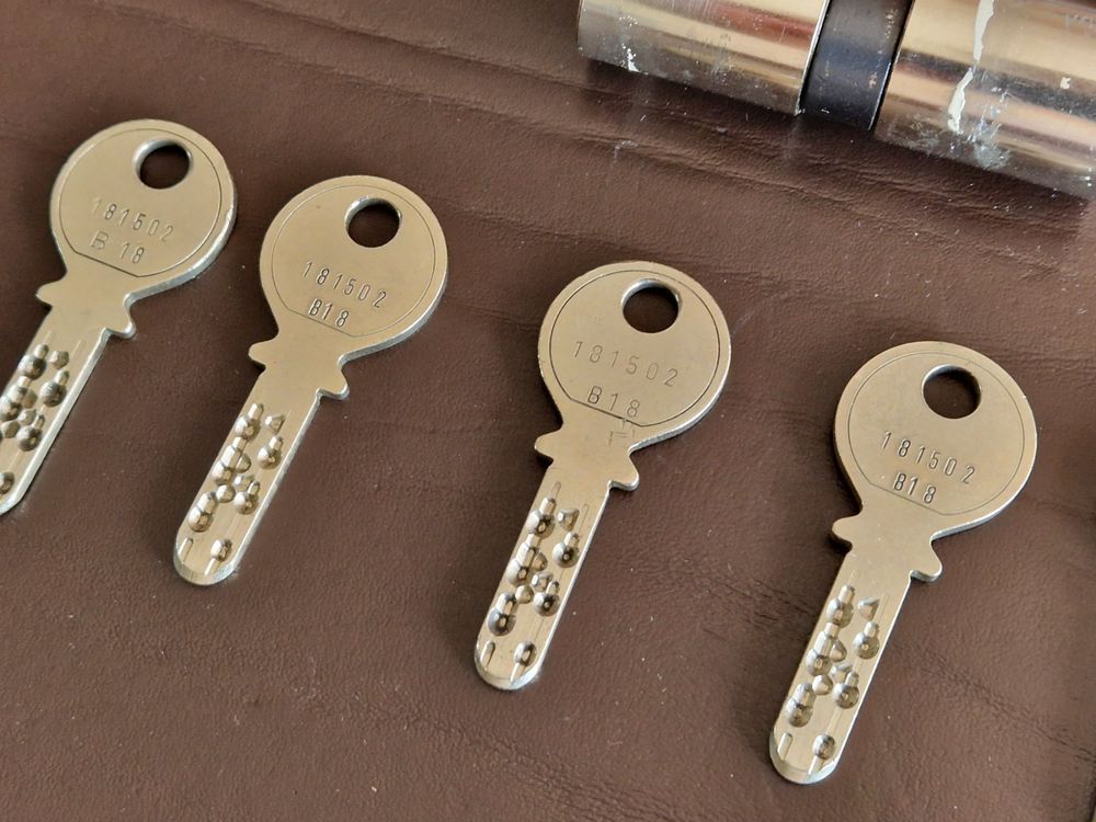 Schliesszylinder KABA 20 mit 6 Schlüssel (Gebraucht) in für CHF 35.9 ...
