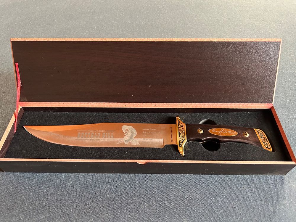 Sammler Messer mit Buffalo Bill Klinge | Kaufen auf Ricardo