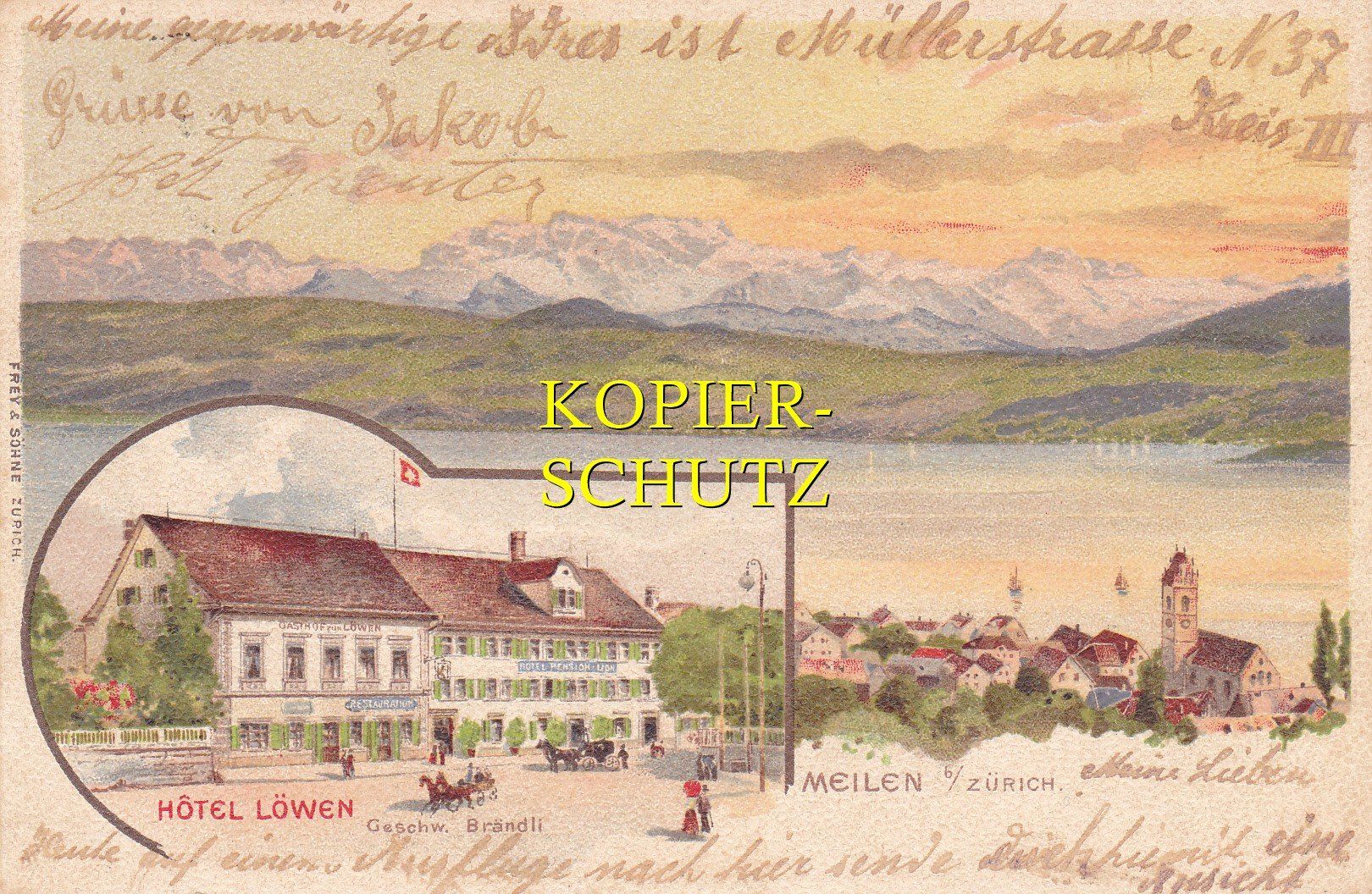 Meilen - Hotel Löwen und Dorf /as (Gebraucht) in Hombrechtikon für CHF ...