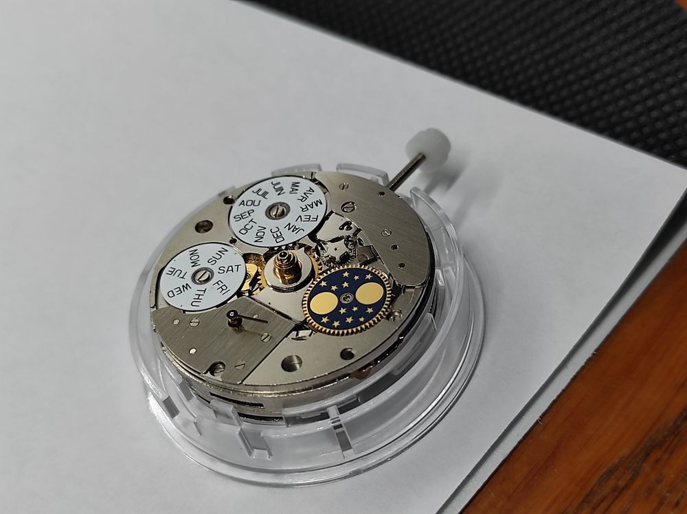 Valjoux - ETA 7751 Werk, Phase de Lune , neu, getestet (Neu (gemäss ...