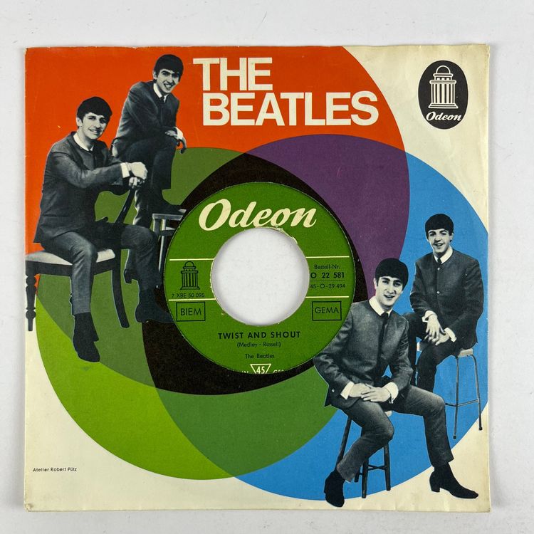 Single Vinyl 7'' Beatles, Twist And Shout, Odeon | Kaufen auf Ricardo