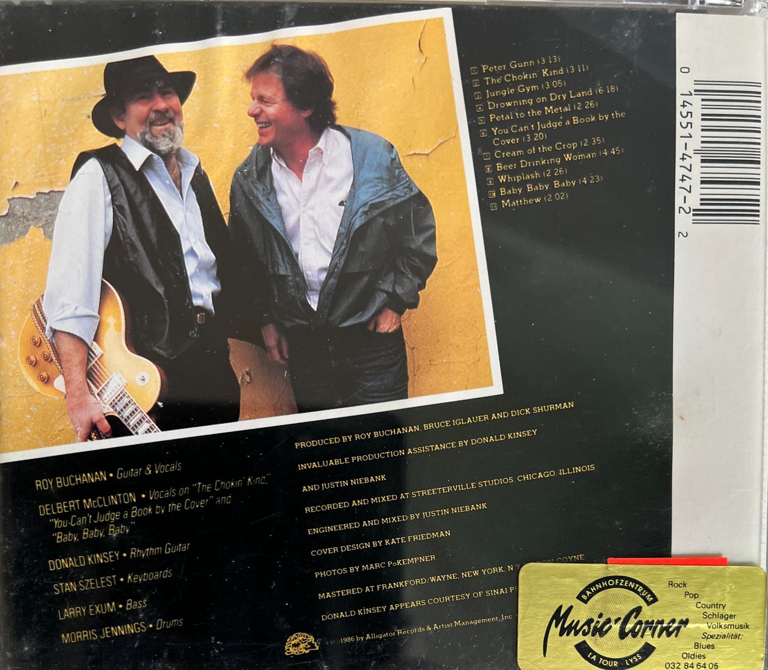 ROY BUCHANAN / Dancing on the Edge (Gebraucht) in Bischofszell für CHF ...