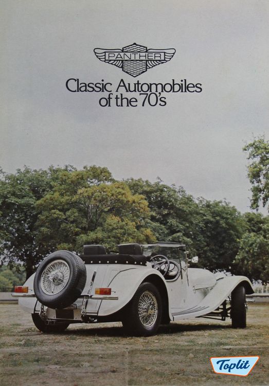 JAHRE PROSPEKT PANTHER J72/DE VILLE MODELLE - AB 1972 (Gebraucht) in Unterägeri für CHF 4 – mit ...