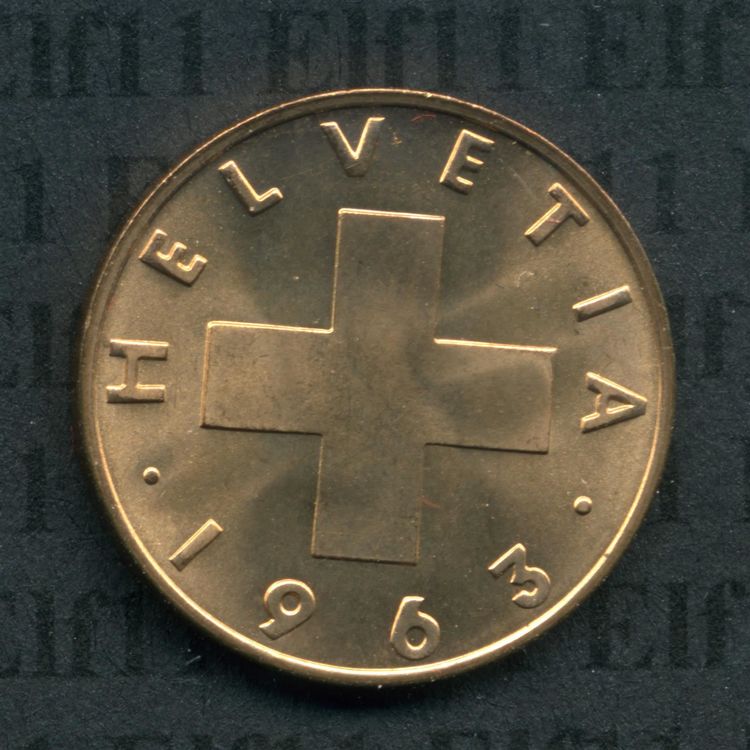 CHF___0.02 1963 stgl * nigelnagelneu! 2 Rappen (Neu (gemäss Beschreibung)) in Widnau für CHF 5 ...