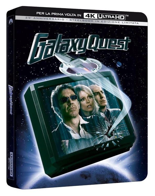 Galaxy Quest _ 4K + BR 25th Anniversary Steelbook _ Neu (Neu und ...