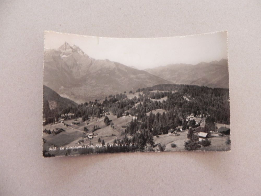 Carte La Barboleusaz VD Vaud 1959 (Gebraucht) in Siebnen für CHF 12 ...