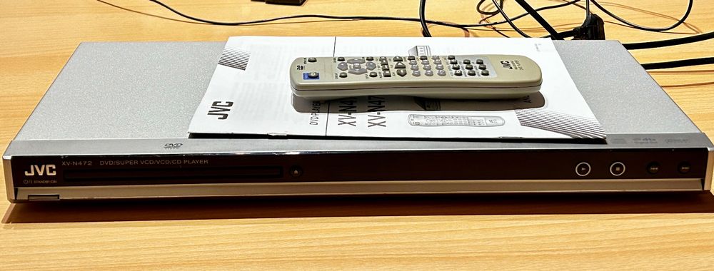 JVC XV-N470B DVD Player mit Fernbedienung und Anleitung (Gebraucht) in ...
