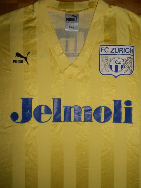 FC ZÜRICH FCZ TRIKOT SHIRT 1988-1991 (Gebraucht) in Luzern für CHF 399 ...