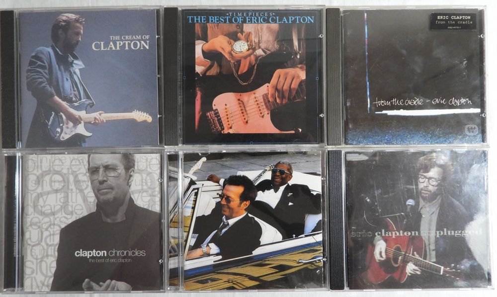 Eric Clapton 6 CDs (Gebraucht) in Dübendorf für CHF 20 – mit Lieferung auf Ricardo kaufen