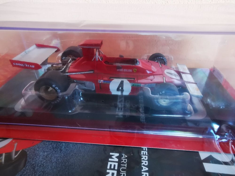 Centauria 1/24 Le Grandi Ferrari F1 312 B3,73 Merzario (Neu und ...