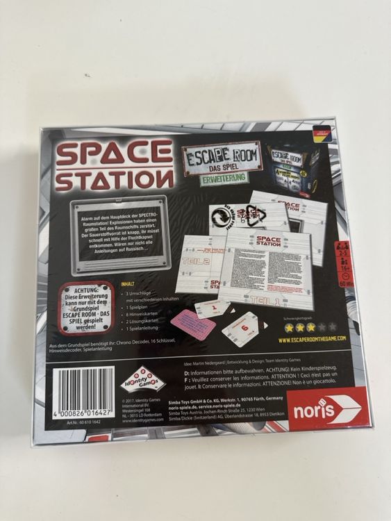 Noris Escape Room - Space Station, das Spiel für Profis (Neu und ...