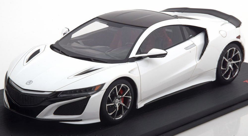 Acura / Honda NSX 130R seit 2017 LHD weiss / Carbon 1:18 (Neu und ...