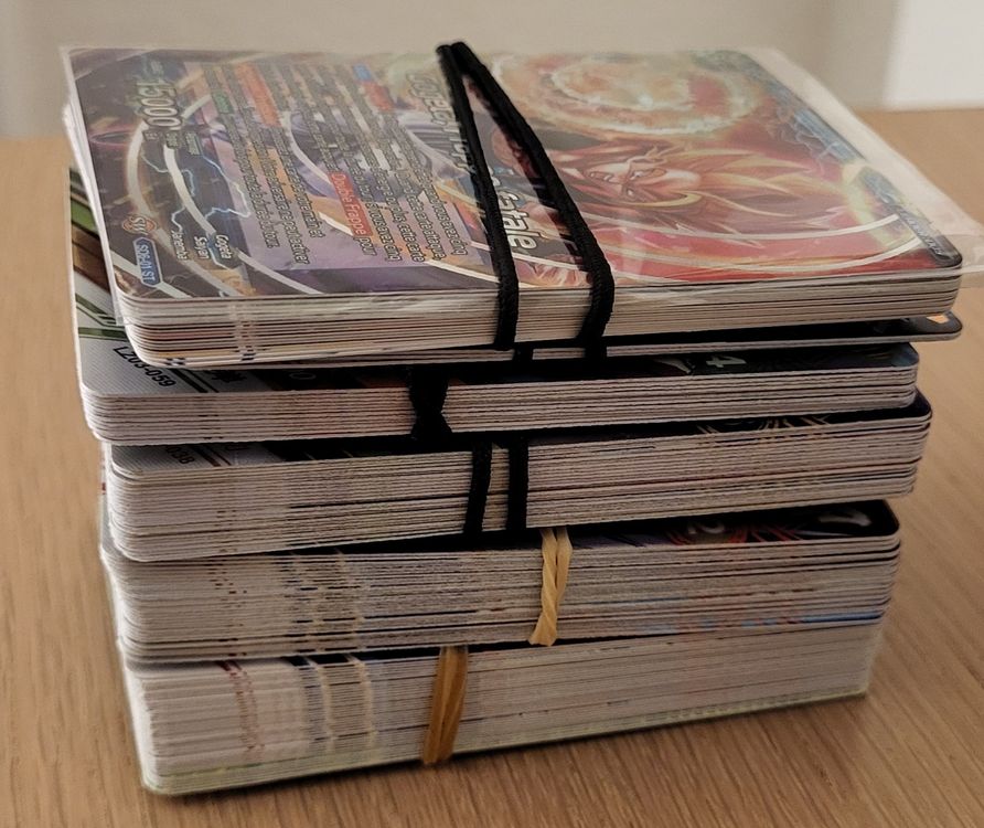 Lot Sammlung 78 Trading Cards Dragon Ball CP UR SSR SR R (Gebraucht) in Grand-Lancy für CHF 20 ...