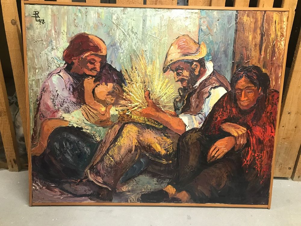 3 Ölgemälde signiert von Rodolfo Tur (Gebraucht) in Allschwil für CHF ...