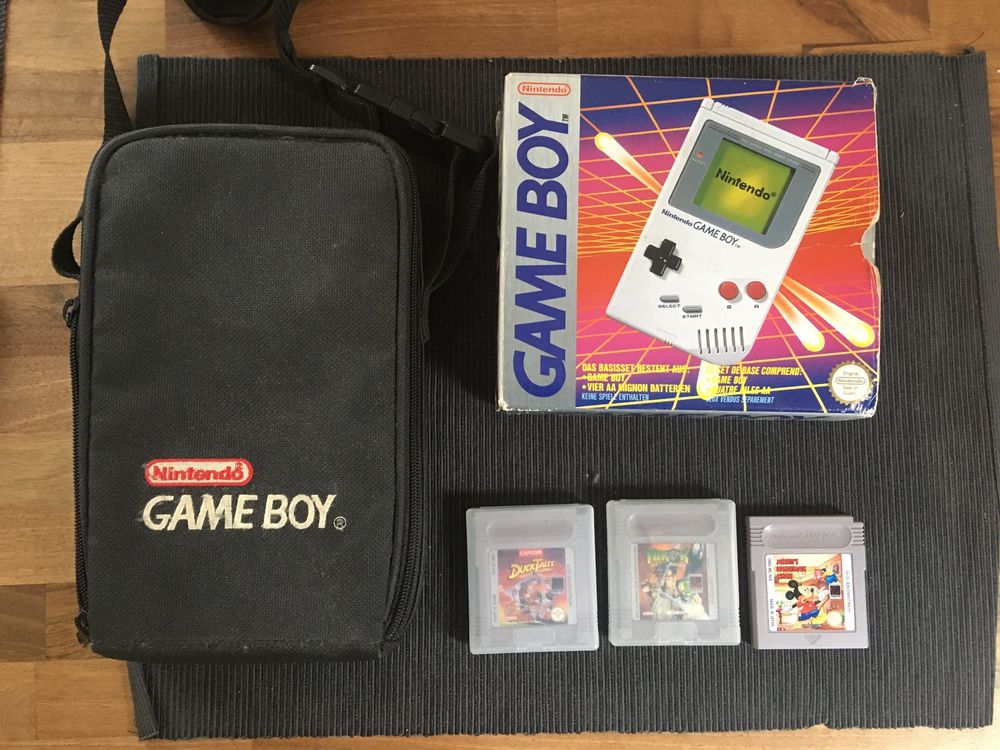 Nintendo Game Boy Classic Konsole mit OVP und Tragtasche (Gebraucht) in ...