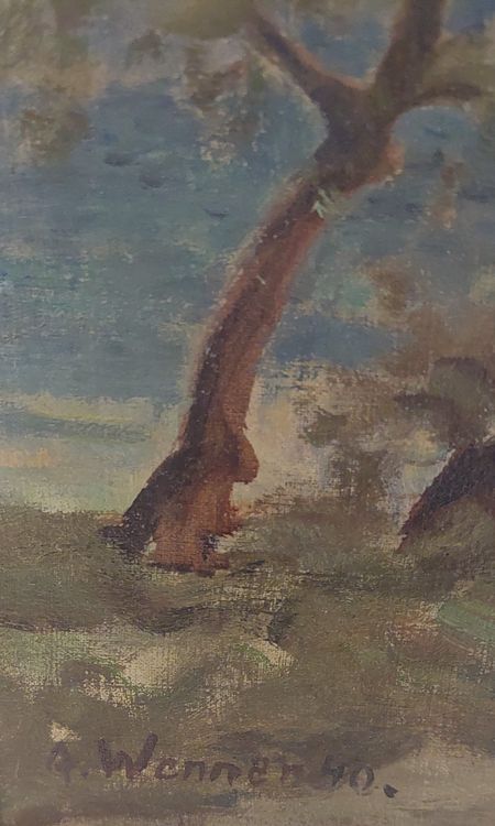 August Wanner, Landschaft, 1940 | Kaufen auf Ricardo