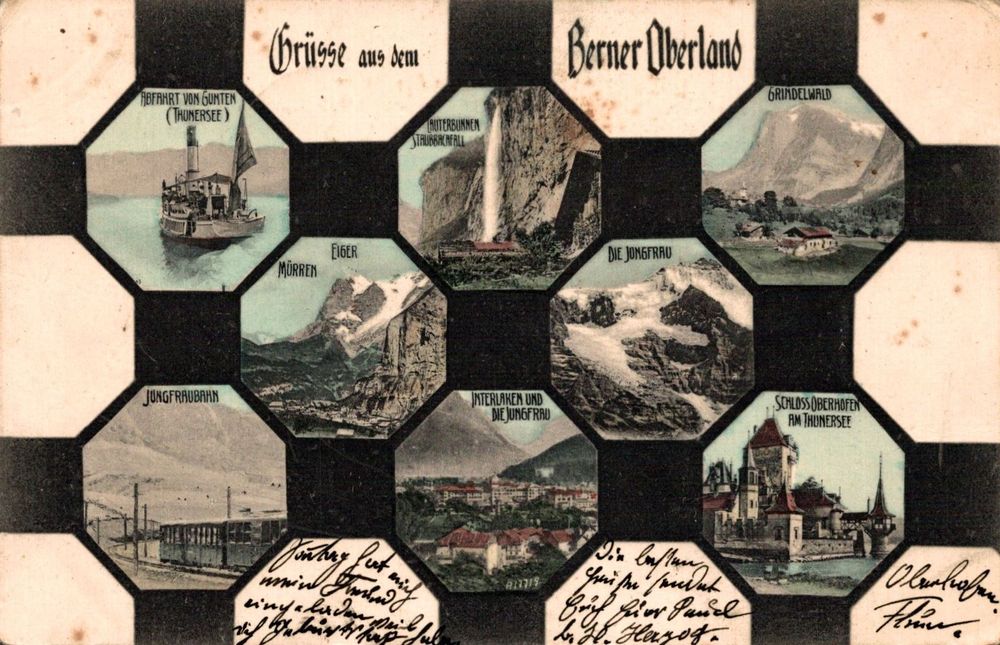 Carte Grüsse aus dem Berner Oberland | Kaufen auf Ricardo
