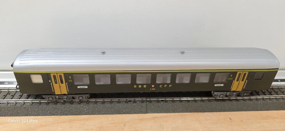 Märklin H0 4066 Schnellzugwagen SBB Einheitswagen II, 1. Kl (Gebraucht) in Brislach für CHF 16.5 ...