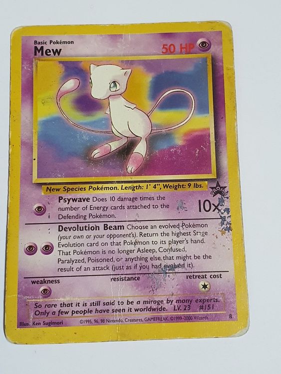 Pokémon 2000 Promo Mew Base Set (Gebraucht) in Oberdorf BL für CHF 2 ...
