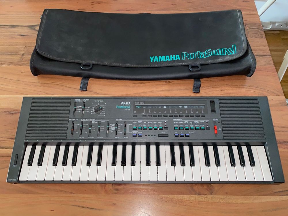 Yamaha Portasound MK-100 / Synthesizer-Keyboard (vintage) (Gebraucht ...