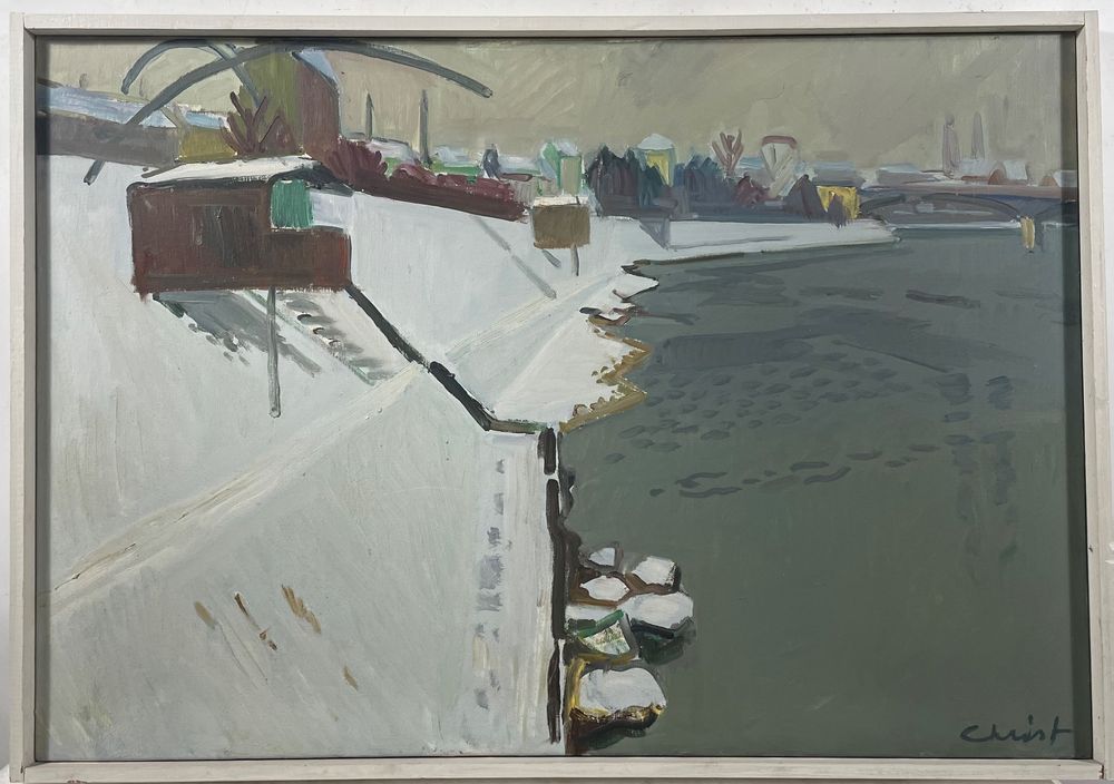 Martin Alfred Christ (1900-1979) grosses Gemälde (Gebraucht) in Root ...