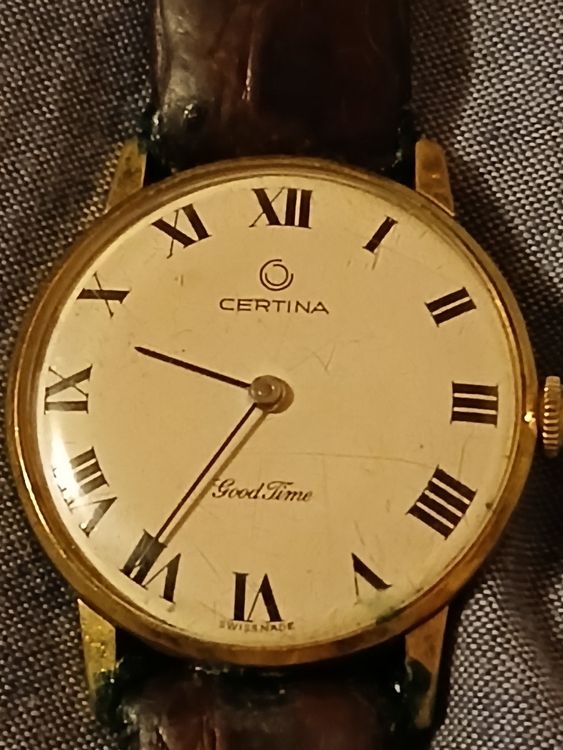 antike Certina"Good Time"-handaufzug Uhr, läuft | Kaufen auf Ricardo