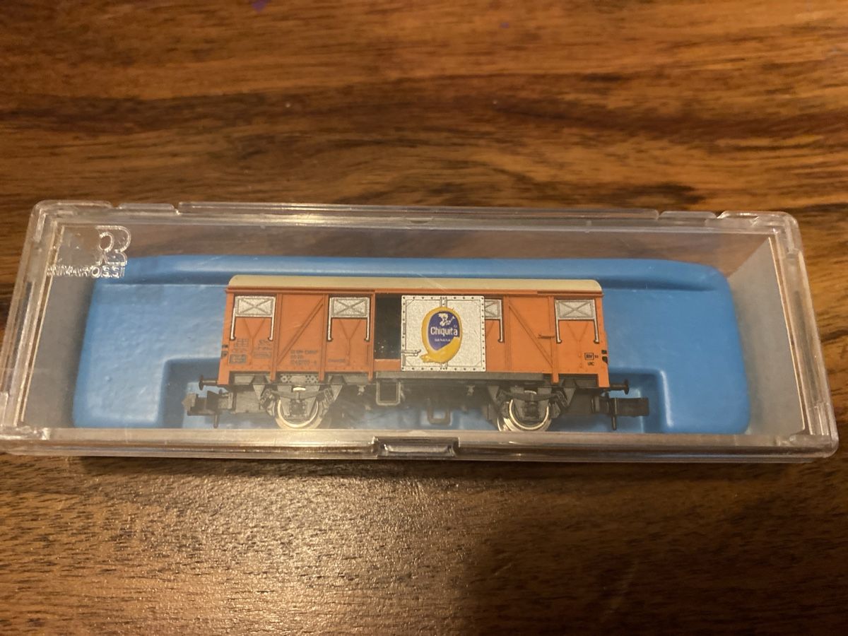 Rivarossi Güterwagen "Cliqss" N, Made in Italy, Rarität (Gebraucht) in ...