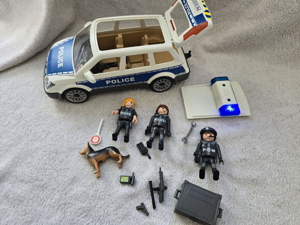 Playmobil Polizei Auto mit Licht | Kaufen auf Ricardo