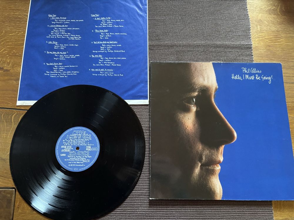Phil Collins Schallplatte Hello, I Must Be Going! LP Vinyl (Gebraucht ...