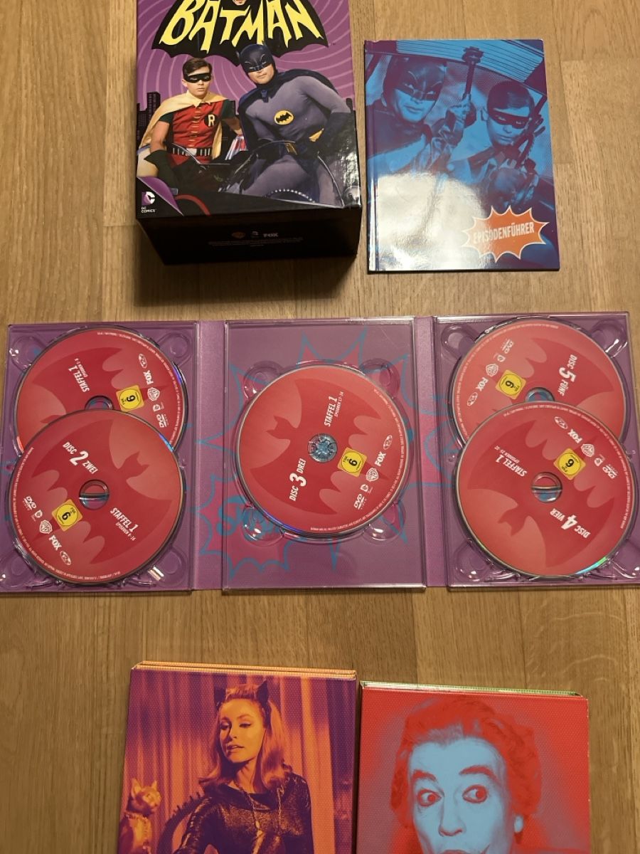 Batman Complete TV Series DVD Collection - Kultserie! (Neu (gemäss ...