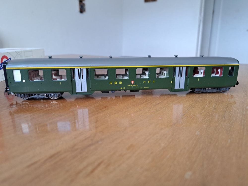 Liliput 737651 Leichtstahl-Personenwagen 1.KL. SBB | Kaufen auf Ricardo