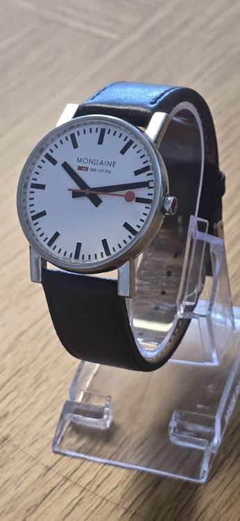 SBB MONDAINE XL BAHNHOF UHR Offiziell Swiss HERREN UHR (Gebraucht) in ...
