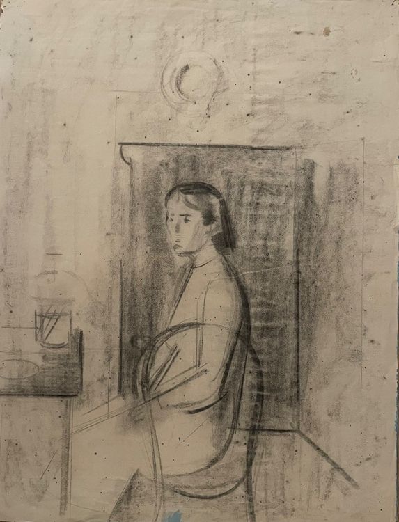 Hans Rohner (1898-1972)Grosse Zeichnung mit Nachlass Stempfe (Gebraucht ...