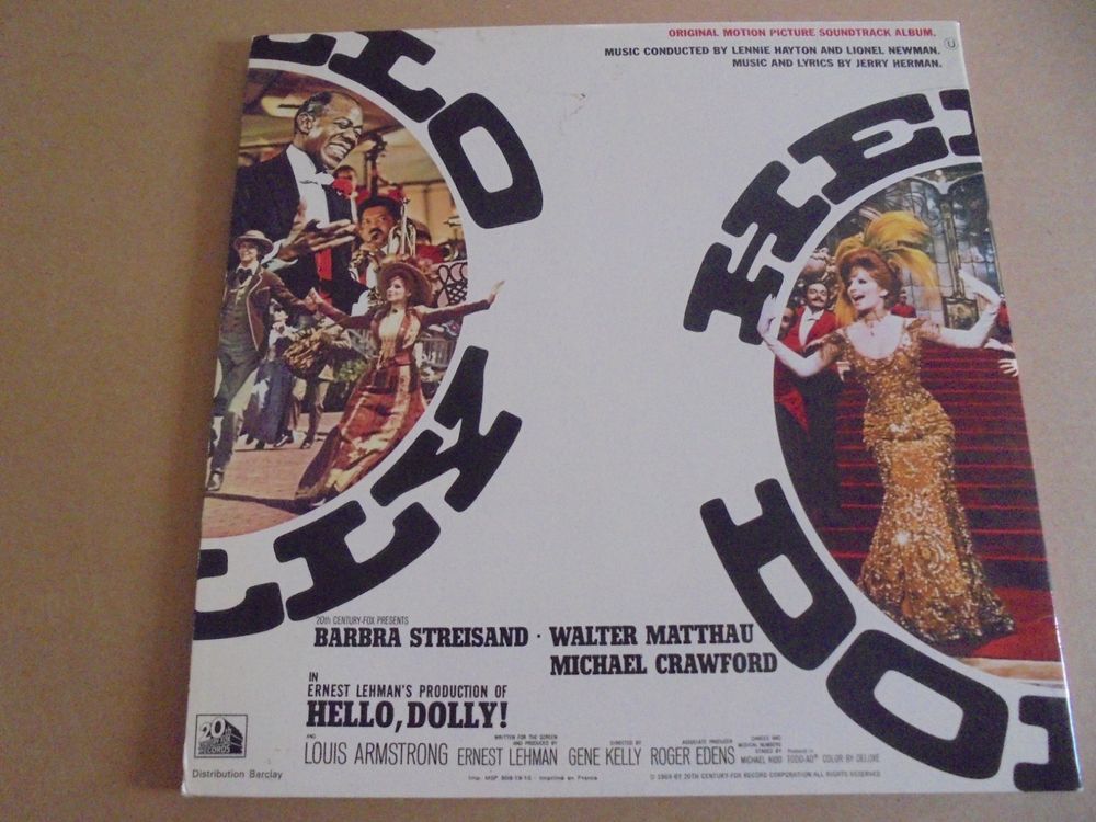 B.O / OST "Hello Dolly " Barbra Streisand, Armstrong LP 1969 | Kaufen auf Ricardo