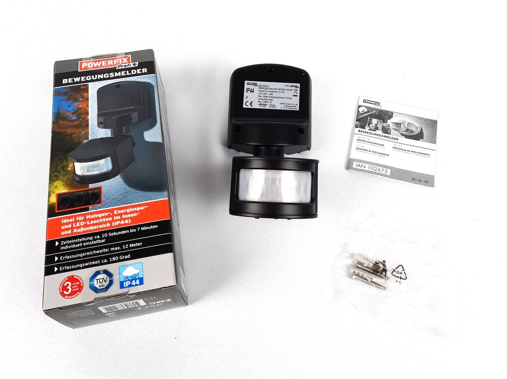 POWERFIX Bewegungsmelder (Neu (gemäss Beschreibung)) in Beinwil am See ...