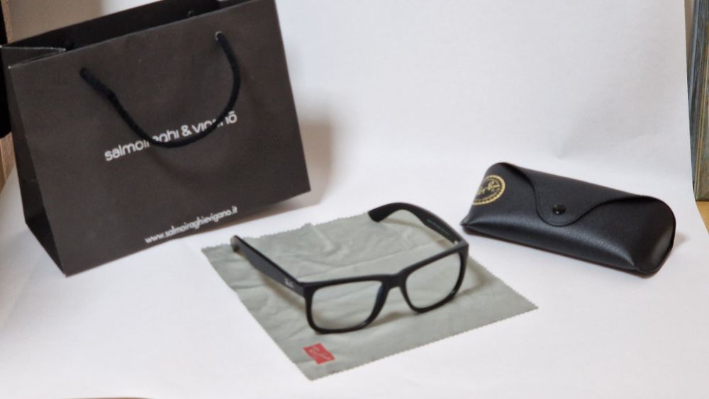 Neu - Ray-Ban Brille Modell 4165 Schwarz Glässer klar (Neu und ...