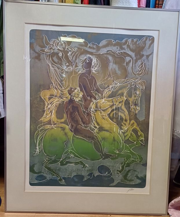 Hans Erni Litographie (Gebraucht) in Merenschwand für CHF 160 – nur Abholung auf Ricardo kaufen