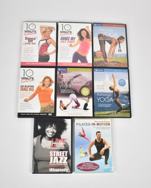 Yoga, Pilates & Dance DVDs, 8 Stück | Kaufen auf Ricardo
