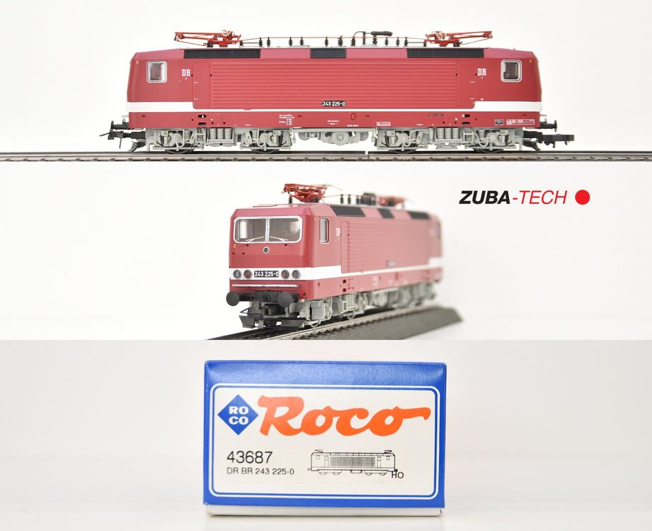 Roco 43687 E-Lok BR 243 DR, H0 GS Dummy mit OVP (Neu (gemäss ...