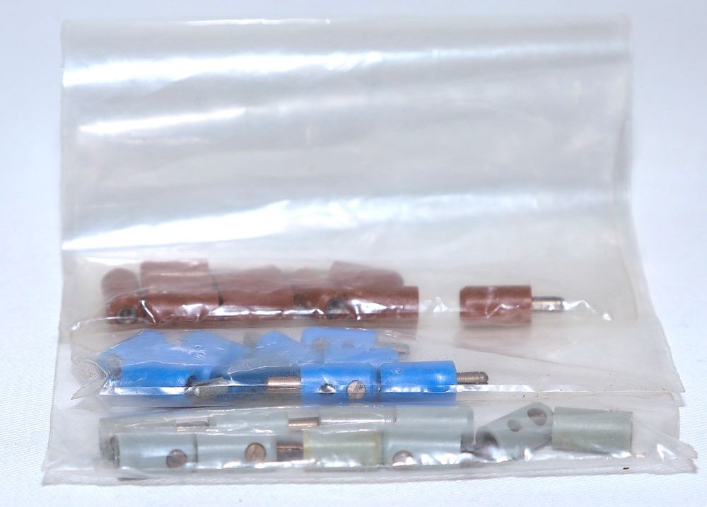 10 GRAUE+10BLAUE+10GRÜN LITZENSTEKER SPUR 0-HO-H0m-N-Z etc. (Neu und originalverpackt) in Ipsach ...