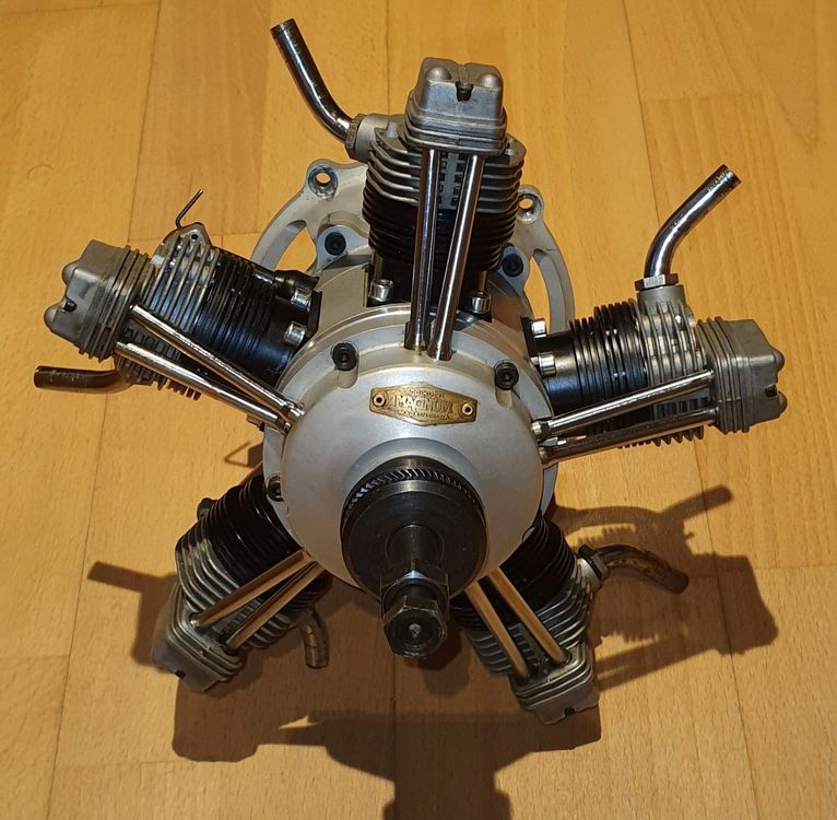 Sternmotor 5Zyl. 65ccm (Gebraucht) in Fischbach LU für CHF 515 – mit ...