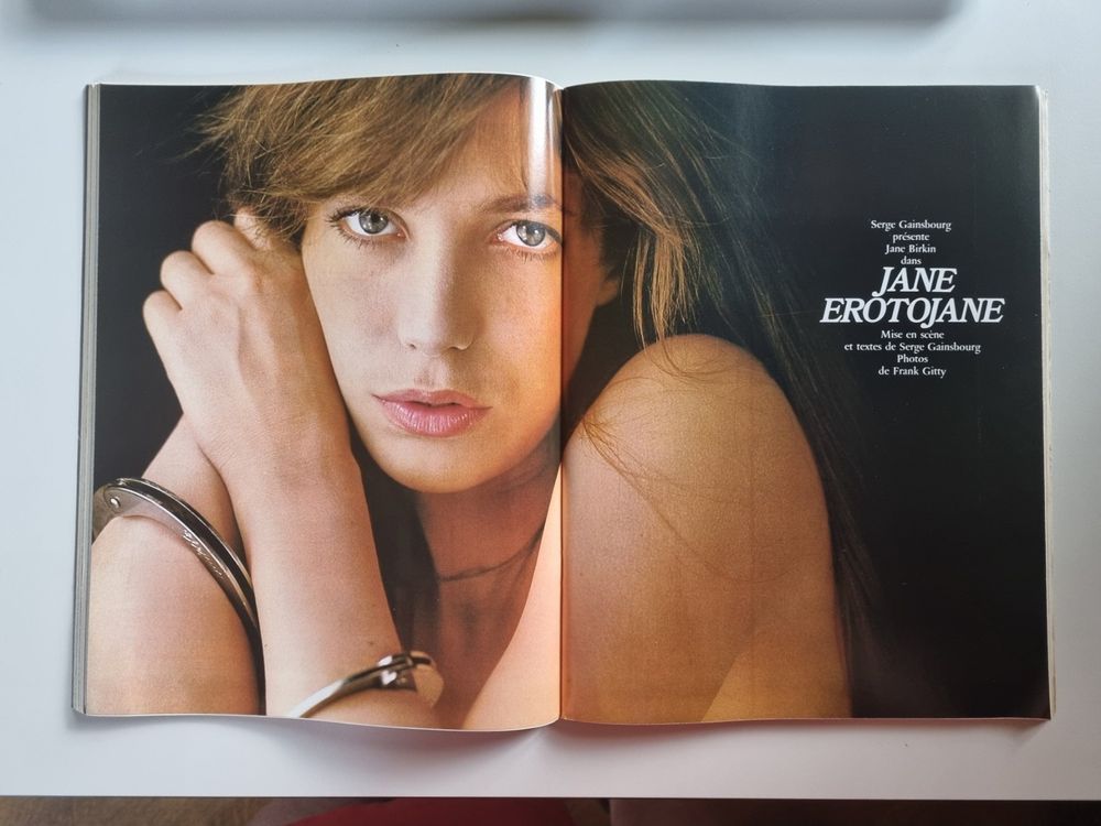 Magazine LUI, 131, 12.1974, Jane Birkin, entièrement nue. (Gebraucht ...