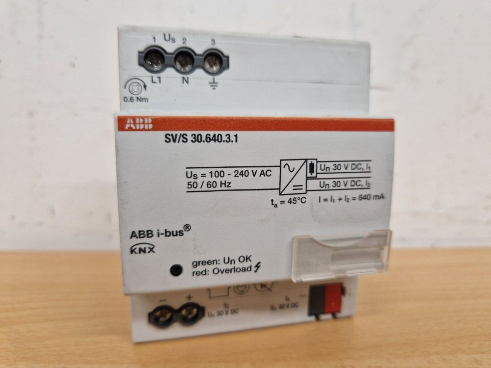 Spannungsversorgung 640mA KNX ABB SV/S 30.640.3.1 | Kaufen auf Ricardo