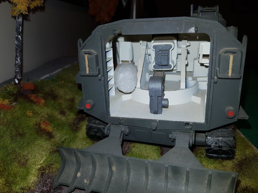 Modellbaupanzer US Armee M40 long tom Panzerhaubitze 1-35 (Defekt) in ...