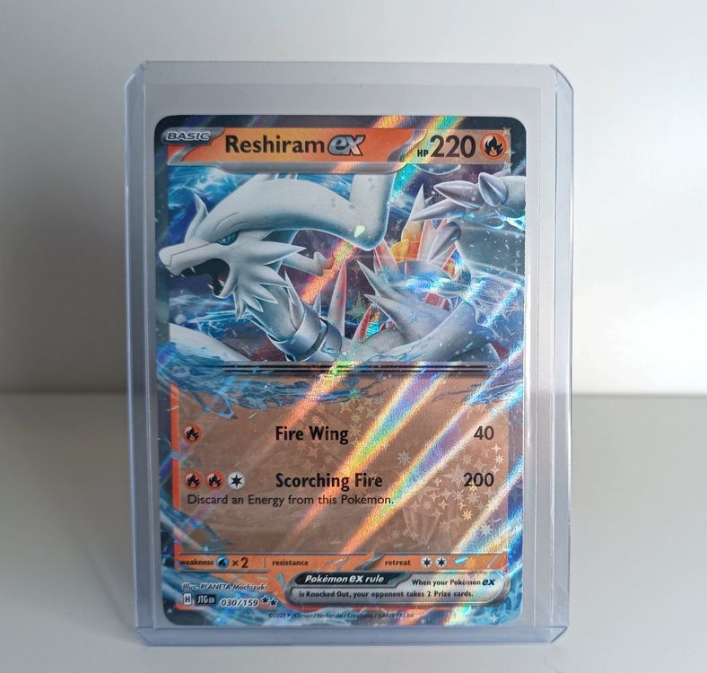 Reshiram ex 030/159 Pokemon Journey Together JTG EN MINT (Neu (gemäss ...