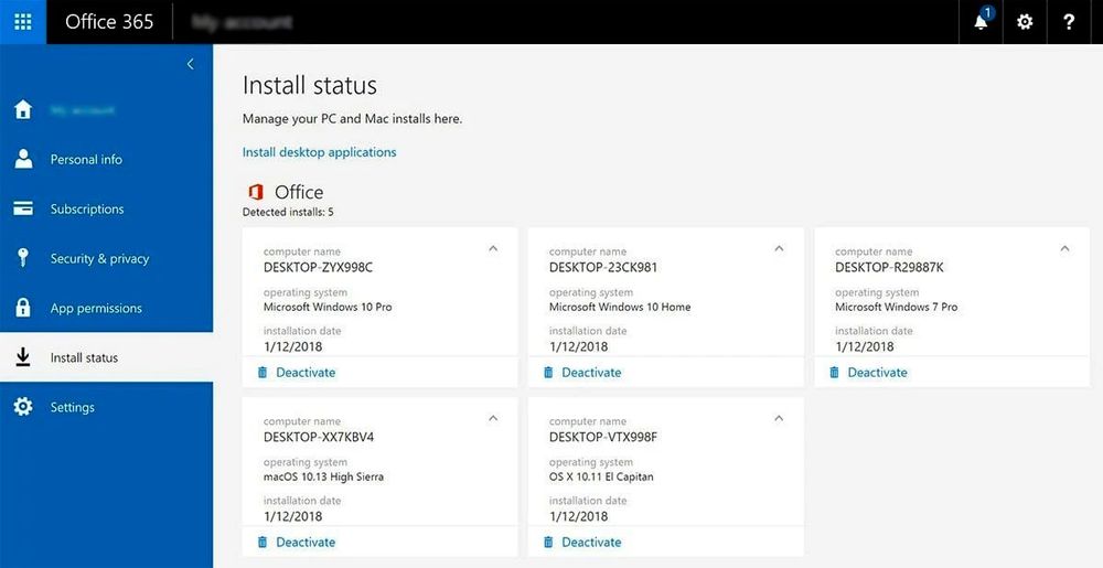 Microsoft Office 365 Lebenslange für Mac & PC Schnelle! (Gebraucht) in ...