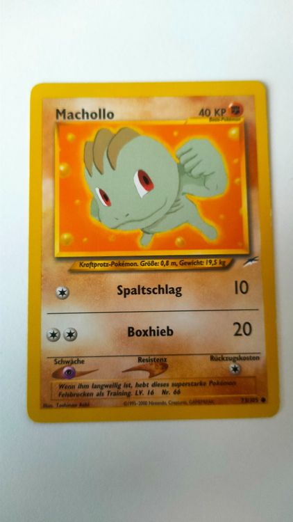 Machollo - Pokemon - Neo Destiny | Kaufen auf Ricardo