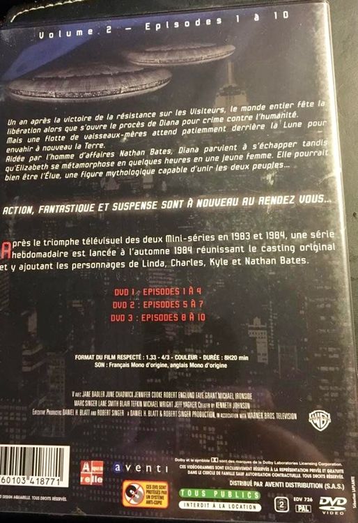 DVD - "V" Série TV + mini série (1983) (coffret rare 9 DVD) (Gebraucht ...