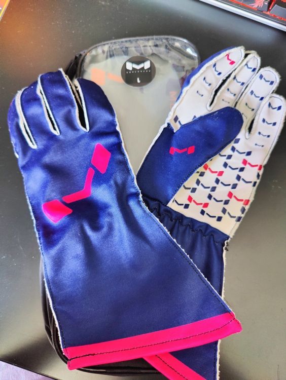 MORADNESS Sim Racing/ Karting Handschuhe Navy Drifting Gr. L (Gebraucht ...